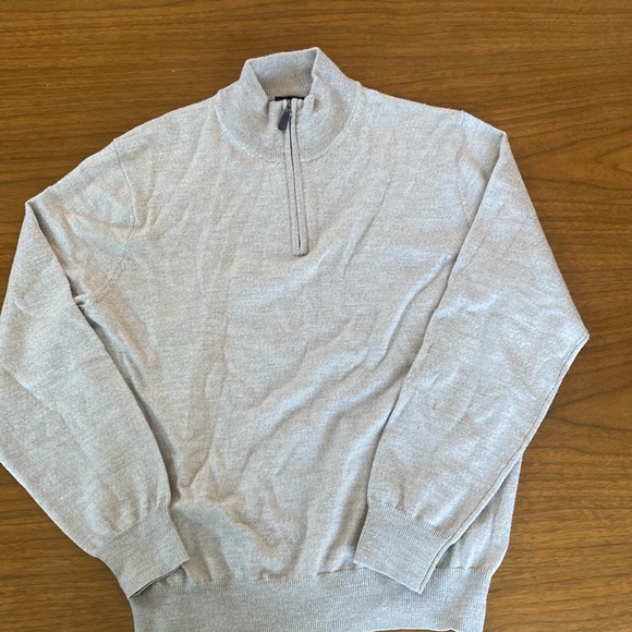 Jos. A. Bank | Sweaters | Jos A Banks Mens 34 Zip Italian Merino Wool ...